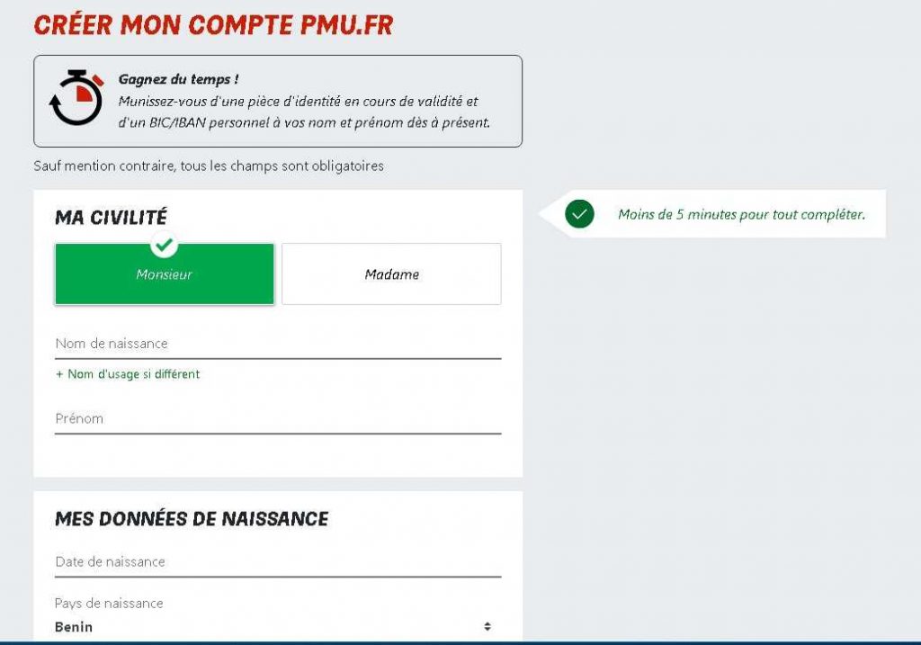Pmu Mon Compte